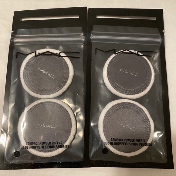 MAC Cosmetics | Makeup | Mac Cosmetics Powder Puff Lot Of 2 Bags 4 ...